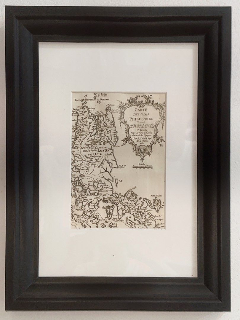 1752 Carte des Isles Philippines, 1re. Feuille by Jacques Nicolas Bellin || antique map of Luzon ...