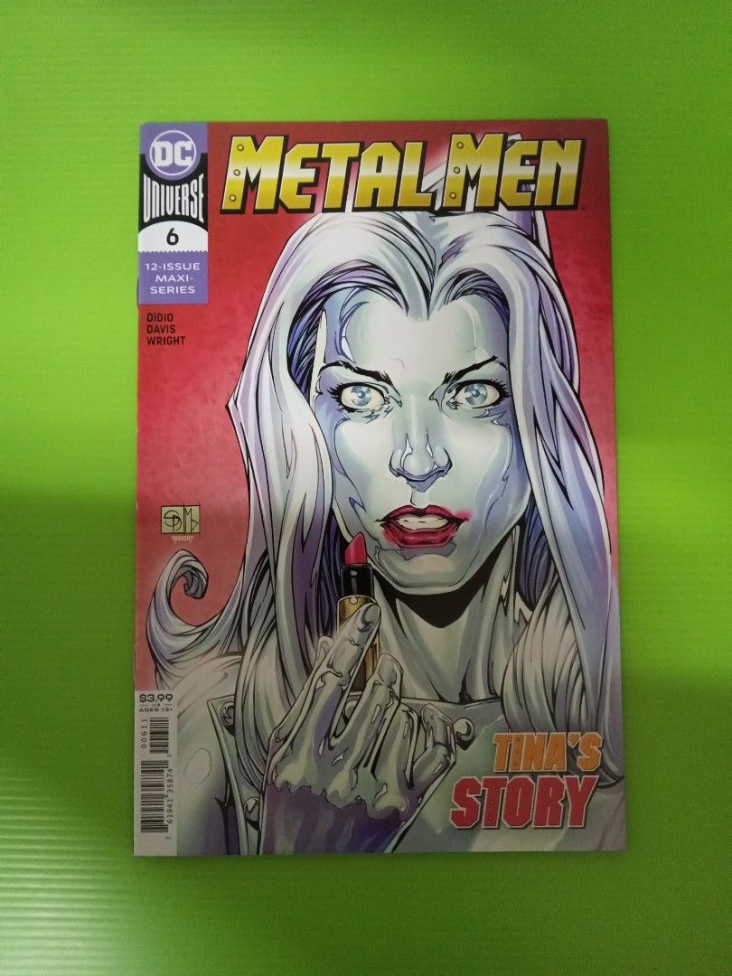 1st app Tina Magnus in Comic ! Metal Men #6 ( Shane Davis - Cover Art ) DC Comics, Cover Price ...