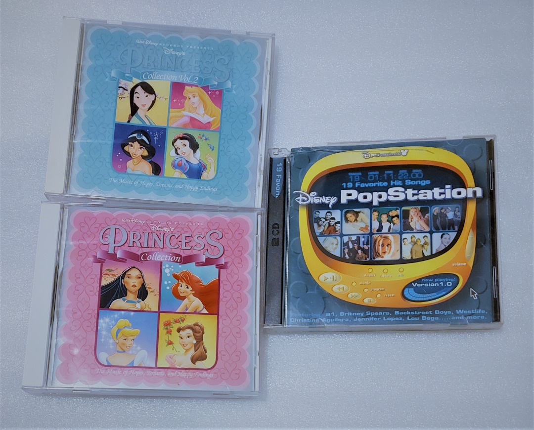 共3套CD Bonus VCD 非賣品 Walt Disney Princess Collection and Disney POP ...