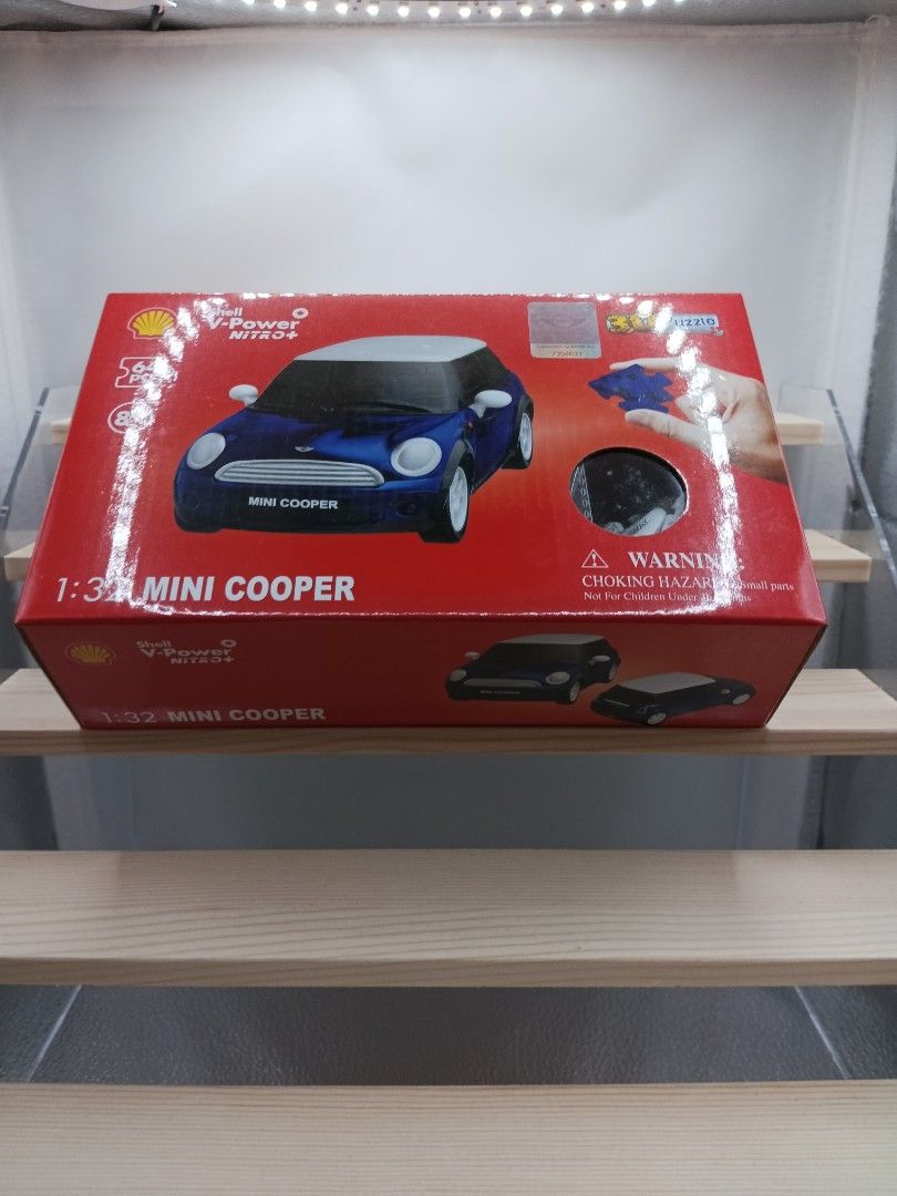 3D Puzzle [Mini Cooper], Hobbies & Toys, Toys & Games on Carousell