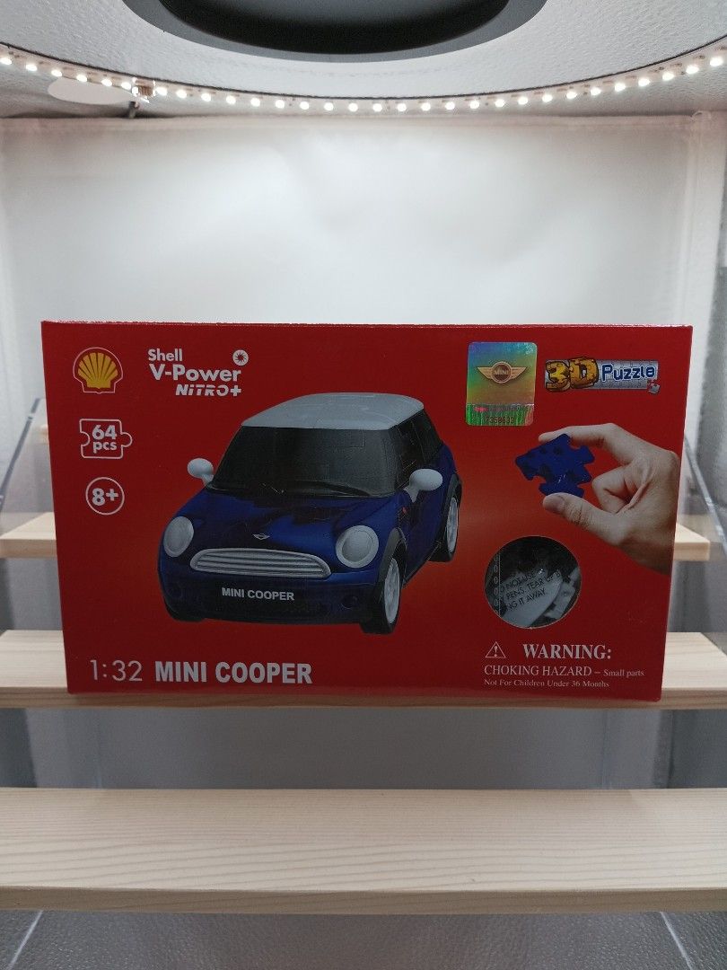 3D Puzzle [Mini Cooper], Hobbies & Toys, Toys & Games on Carousell