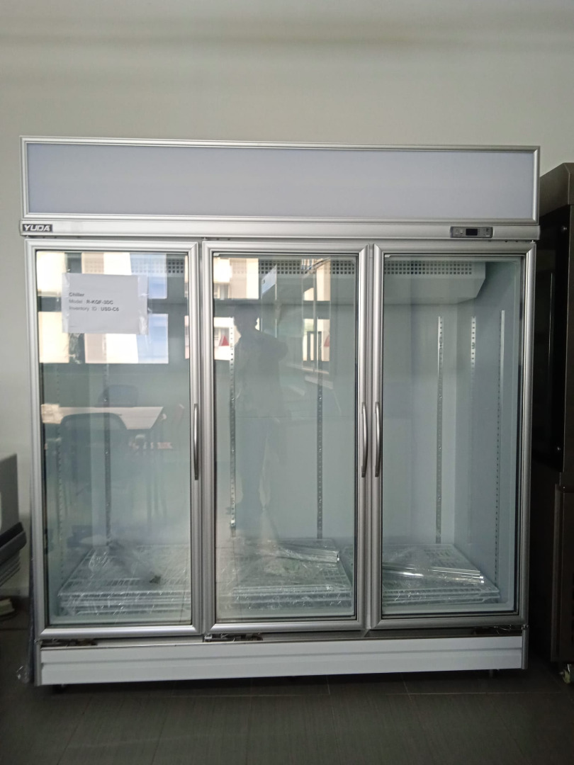 3-door swing glass chiller, TV & Home Appliances, Kitchen Appliances ...