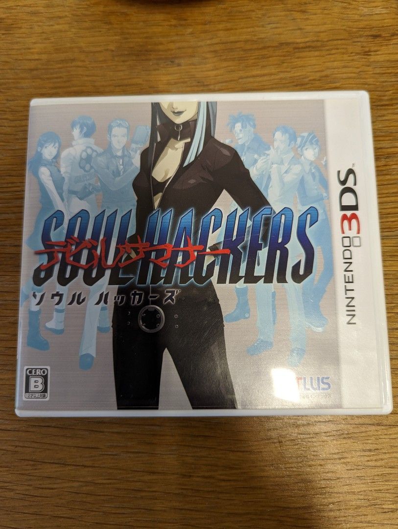 3DS 真•女神伝生 デビルサマナーソウルハッカーズ Devil Summoner Soul Hackers, 電子遊戲, 電子遊戲 ...