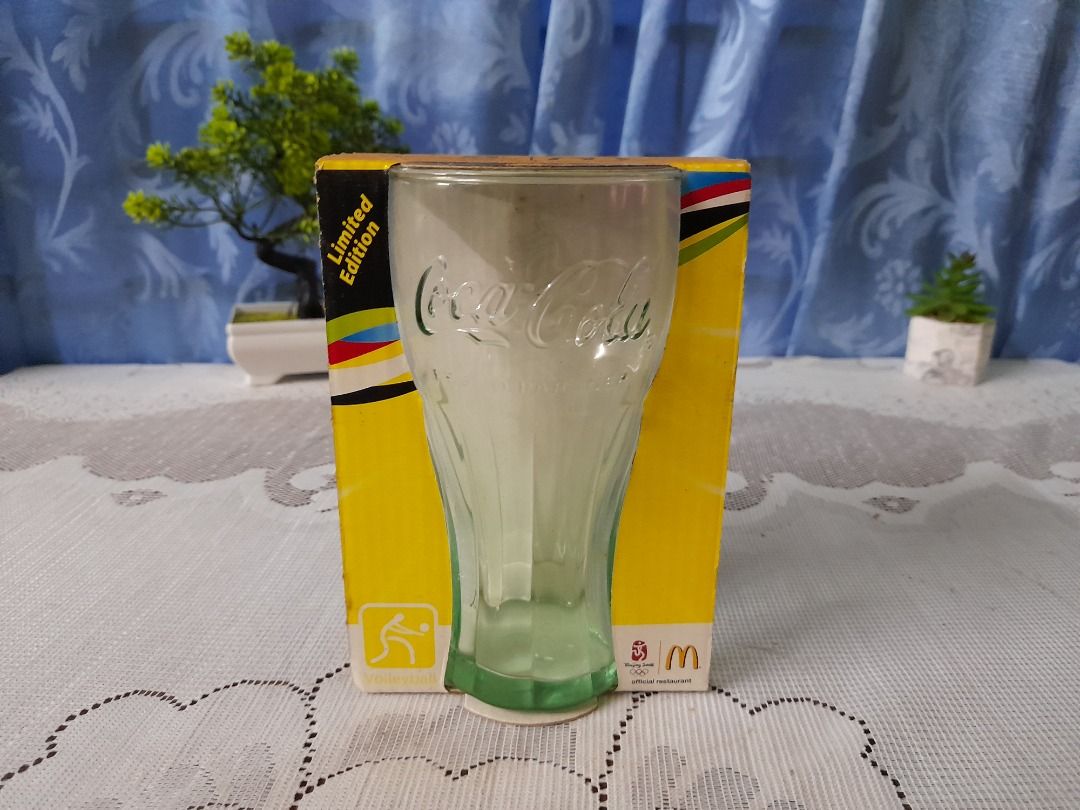 4717. Antique Coco Cola Glass, Hobbies & Toys, Collectibles ...