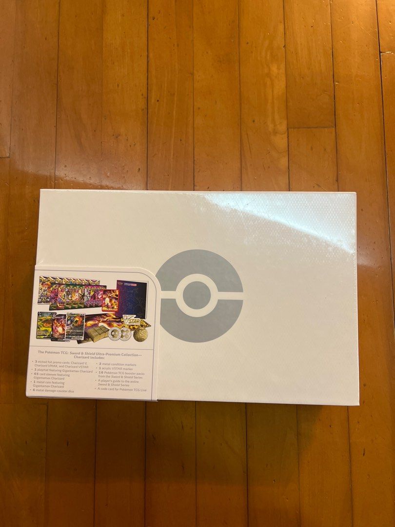 現貨 膠有損 美版 ptcg Pokemon Sword & Shield Ultra Premium Collection ...