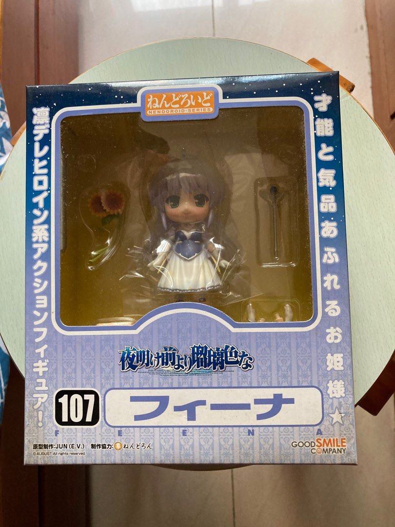 全新 GOOD SMILE NENDOROID 107 夜明前的琉璃色 FINA 菲娜, 興趣及遊戲, 玩具 & 遊戲類 - Carousell