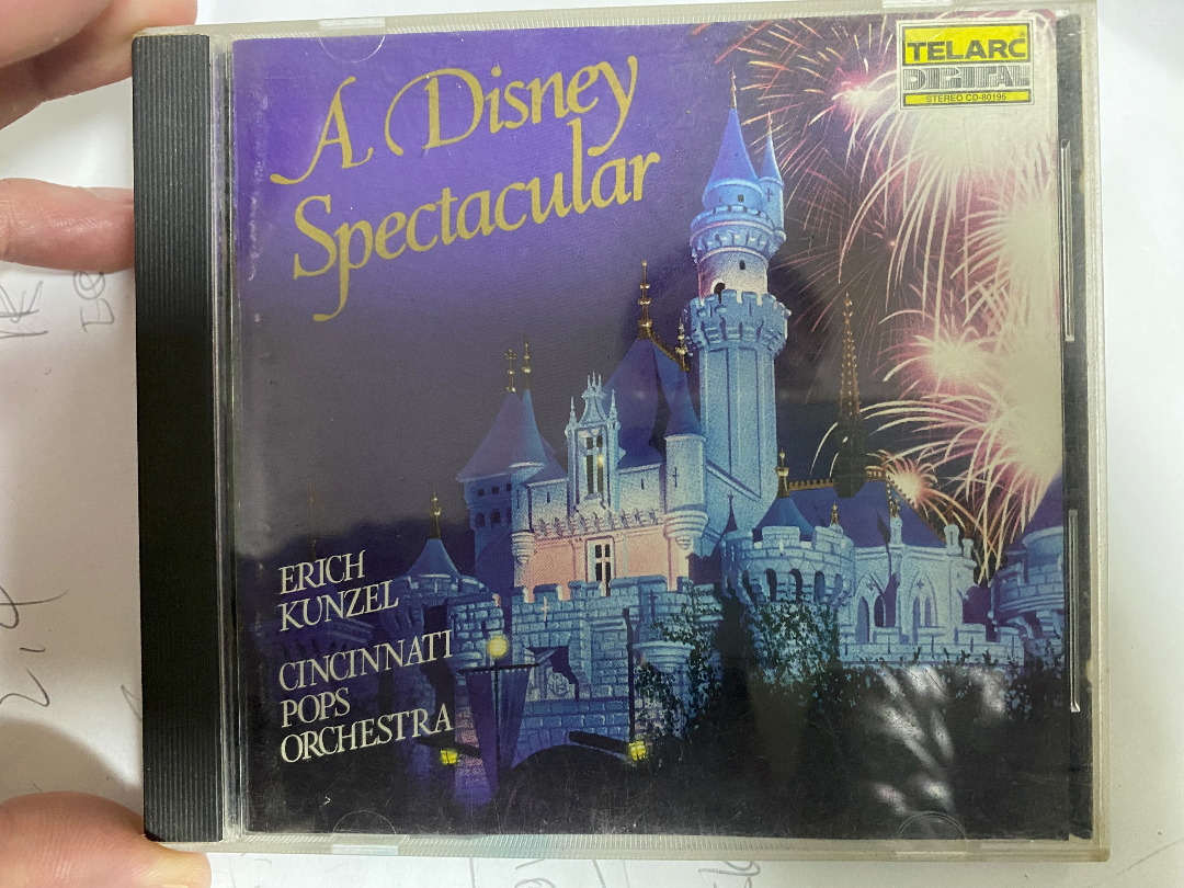 A Disney Spectacular Telarc Erich Kunzel Cicinnati Pops Orchestra, 興趣及遊戲, 音樂、樂器 & 配件, 音樂與媒體 - CD ...