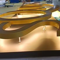 Acrylic Build up , Hook edge signage, Commercial & Industrial ...