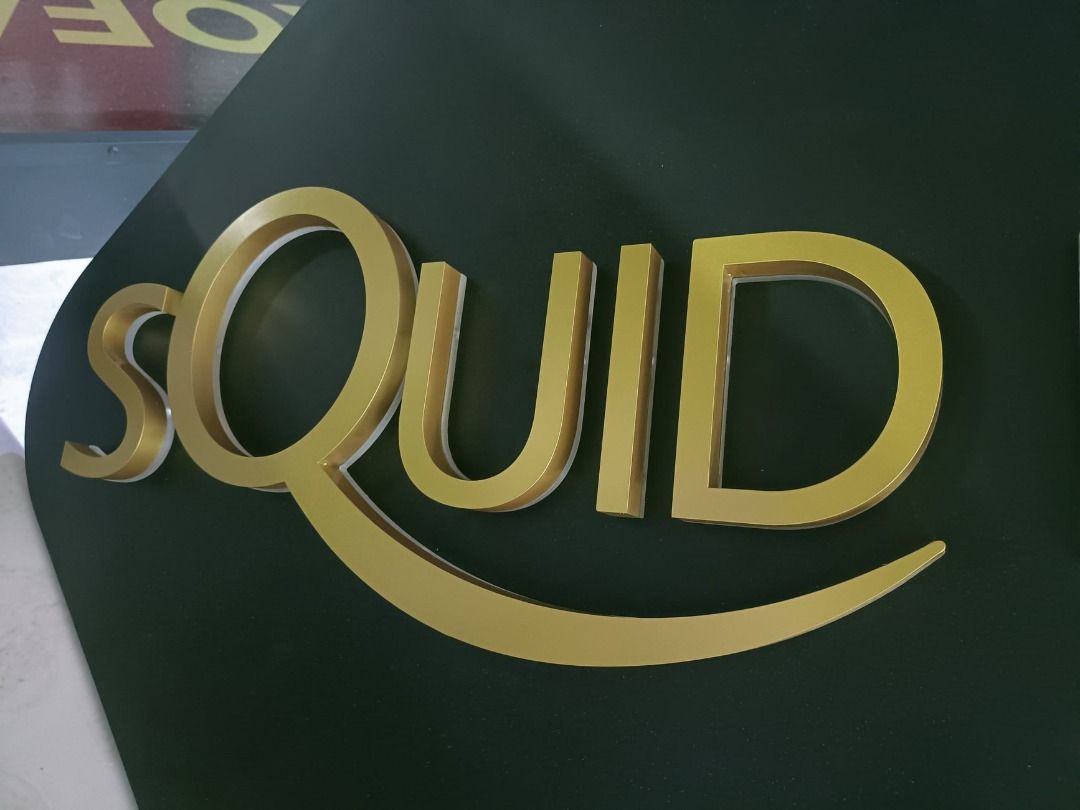 Acrylic Build up , Hook edge signage, Commercial & Industrial ...