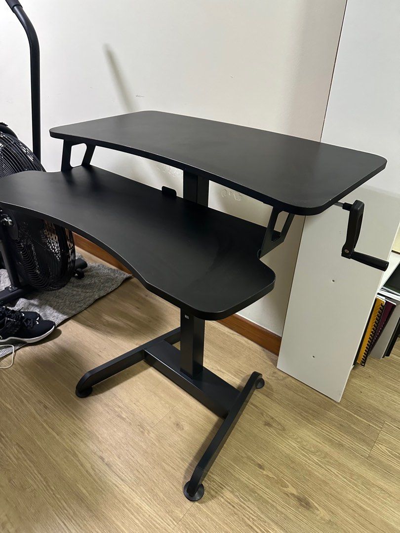 Ulti Adjustable table, 80cm width, Furniture & Home Living, Furniture ...