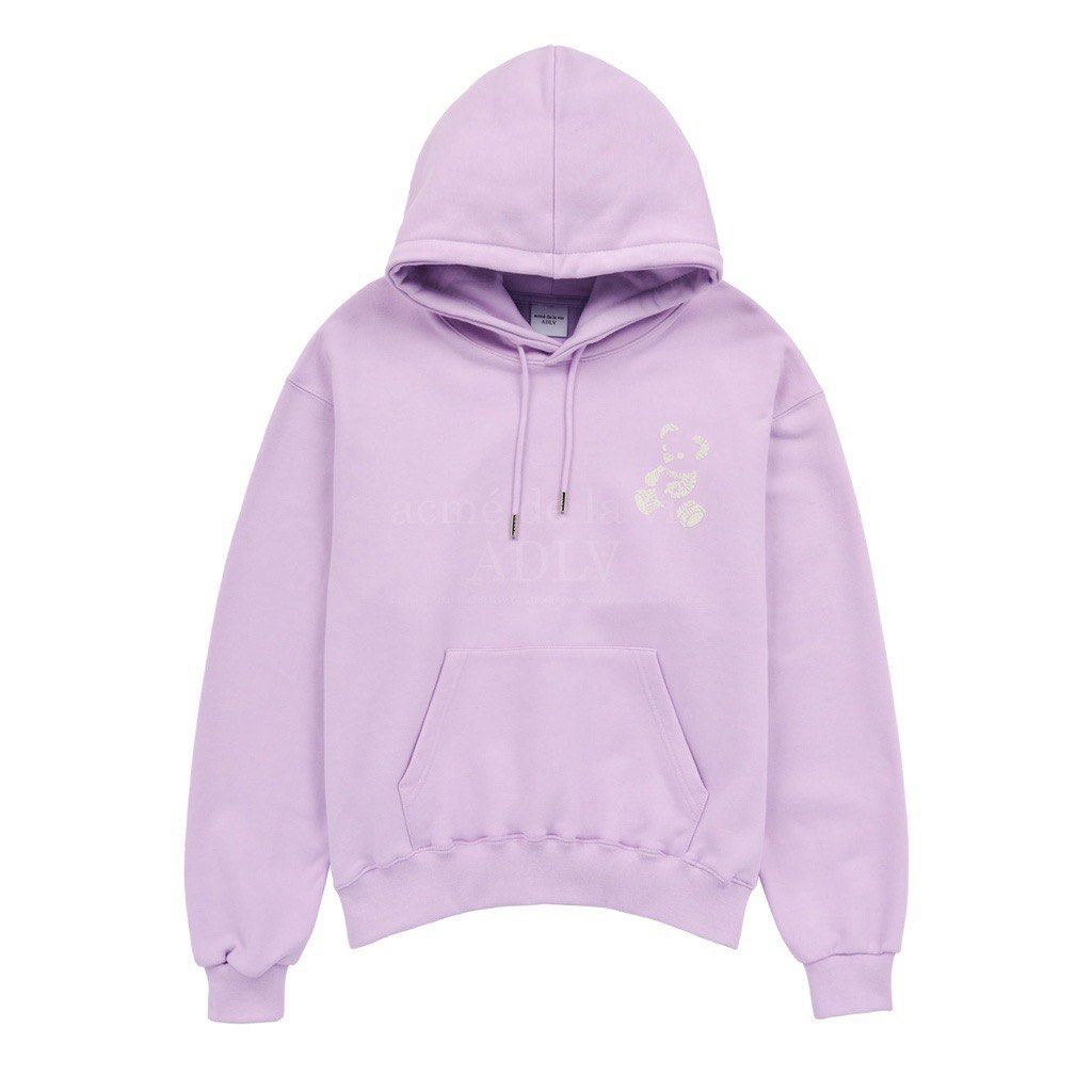 [ADLV] Font Bear Hoodie, Women's Fashion, Coats, Jackets and Outerwear ...