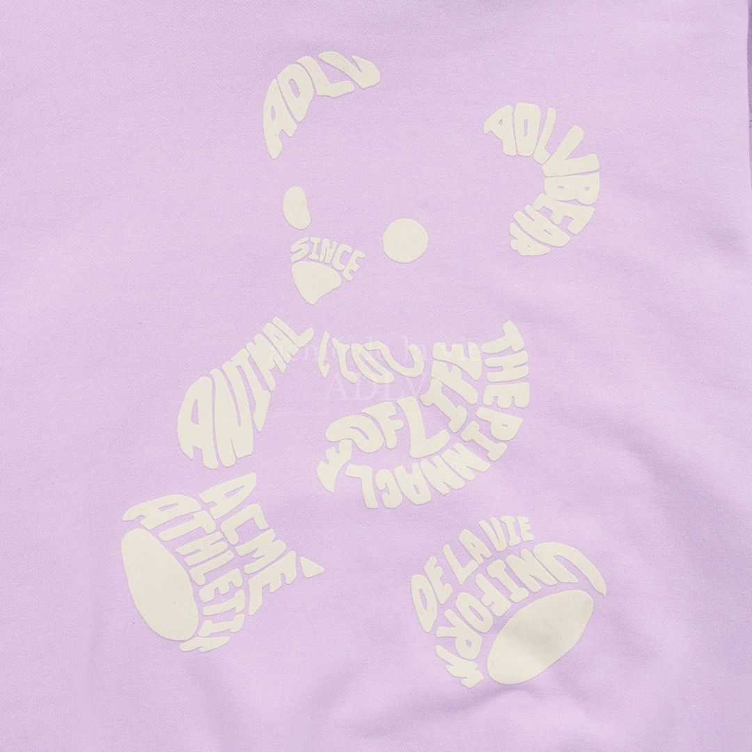 [ADLV] Font Bear Hoodie, Women's Fashion, Coats, Jackets and Outerwear ...