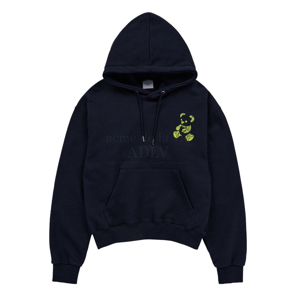 [ADLV] Font Bear Hoodie, Women's Fashion, Coats, Jackets and Outerwear ...