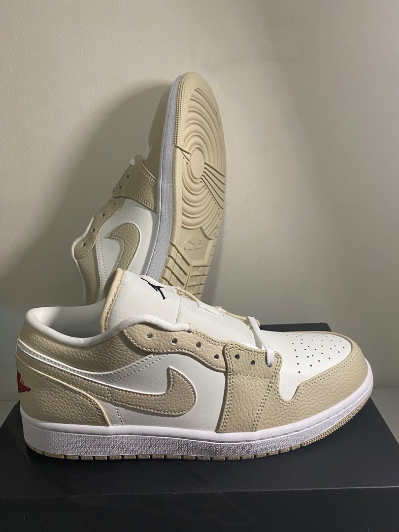 Air Jordan 1 Low SE Sail Rattan on Carousell