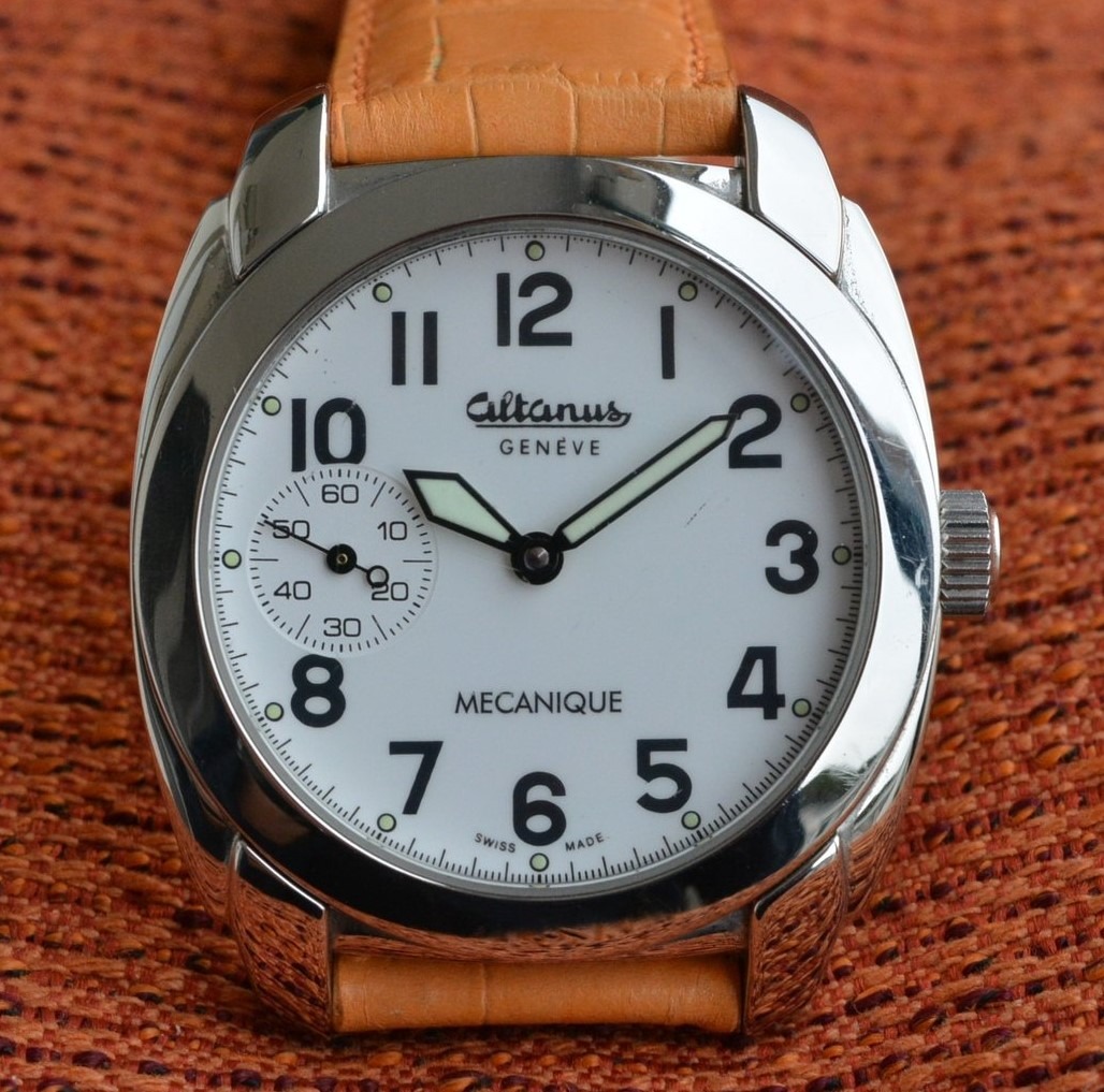 Altanus mecanique hand-winding 機械上鏈腕錶., 名牌, 手錶 - Carousell