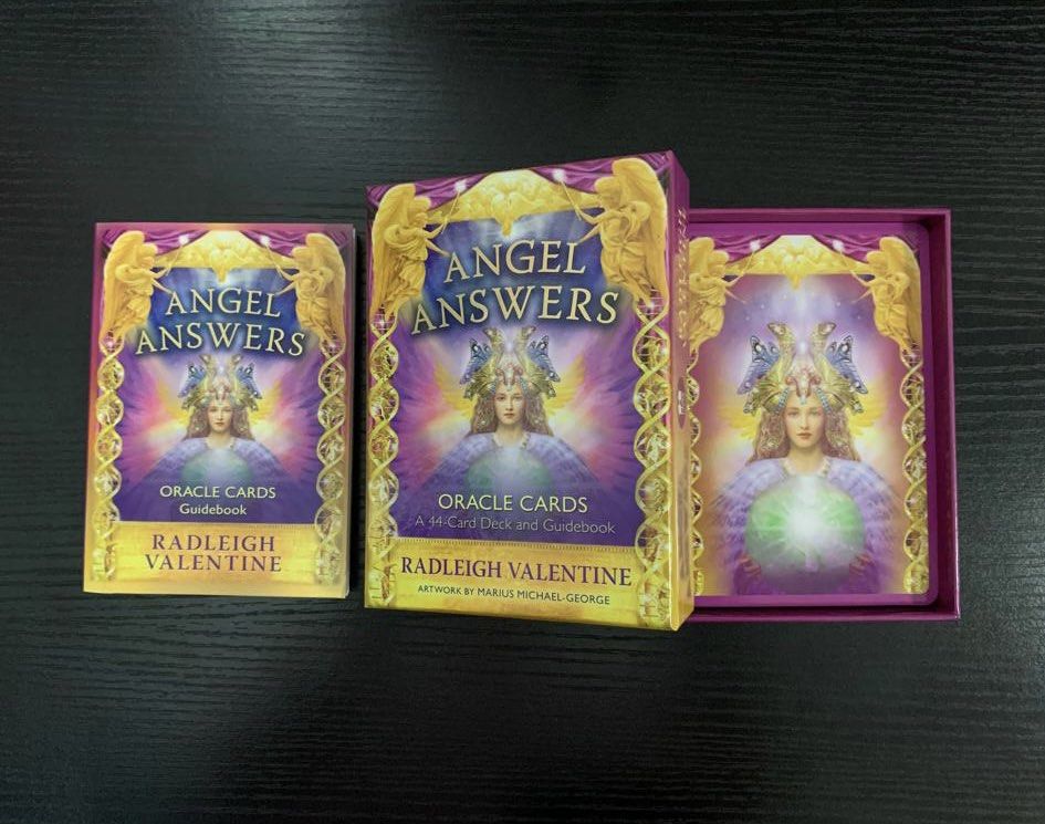 Angel Answers Oracle Cards/Tarot 天使神諭卡/塔羅牌, 興趣及遊戲, 玩具 & 遊戲類 - Carousell