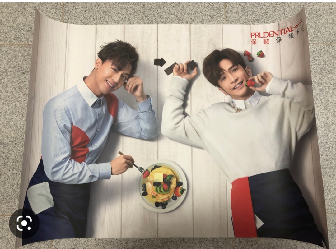 Anson Lo X anson Kong poster, 興趣及遊戲, 收藏品及紀念品, 明星周邊 - Carousell