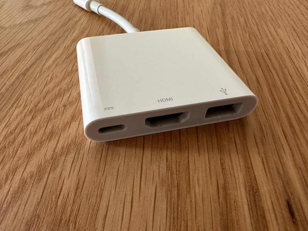 Apple USB-C digital AV Multiport adapter, 電腦＆科技, 電腦周邊及配件, 電腦線、轉接線及轉換器 ...