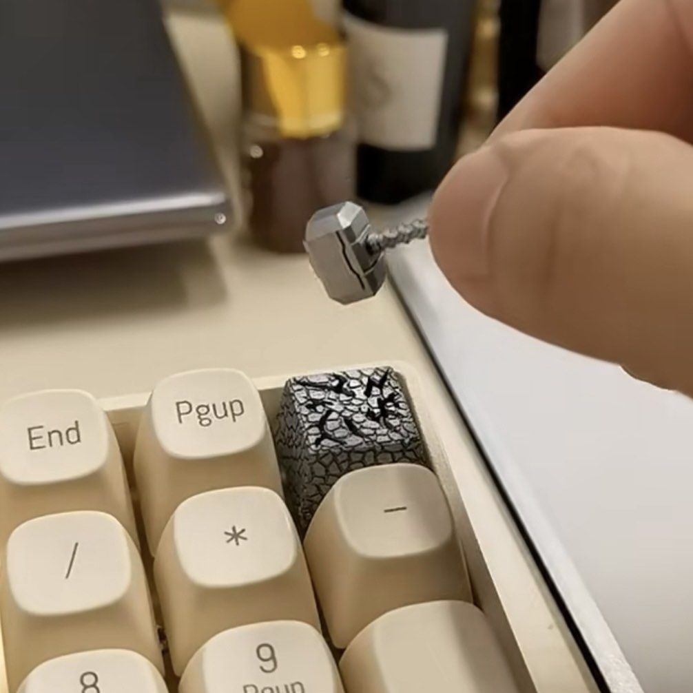 Artisan Keycaps Thor Battle Hammer, Computers & Tech, Parts ...