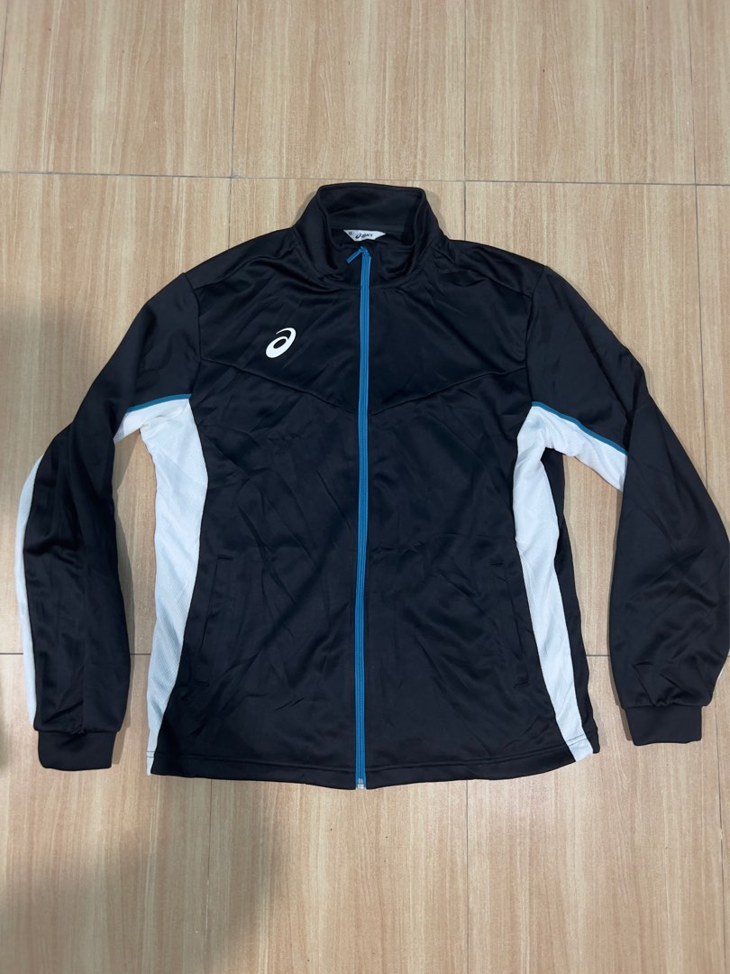 Asics Jacket, Men's Fashion, Activewear on Carousell