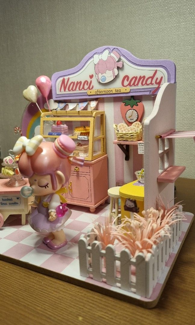 (Assembled set) Nanci Candy Miniature dollhouse, Hobbies & Toys ...