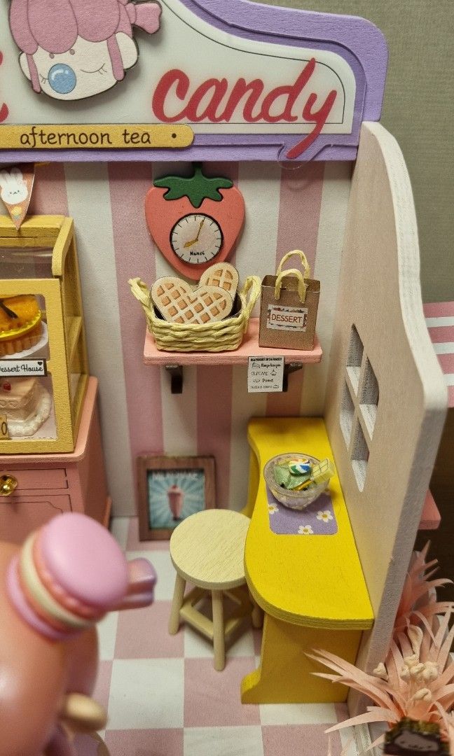 (Assembled set) Nanci Candy Miniature dollhouse, Hobbies & Toys ...
