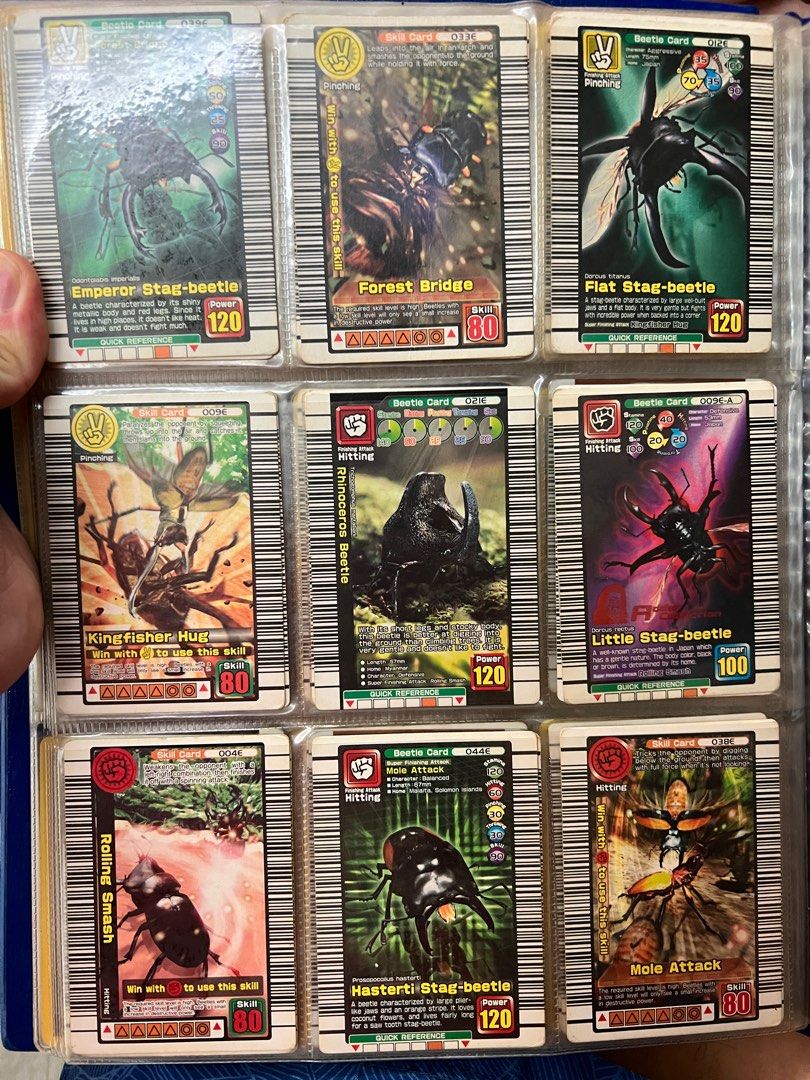 Assorted Mushiking Cards, Hobbies & Toys, Toys & Games on Carousell