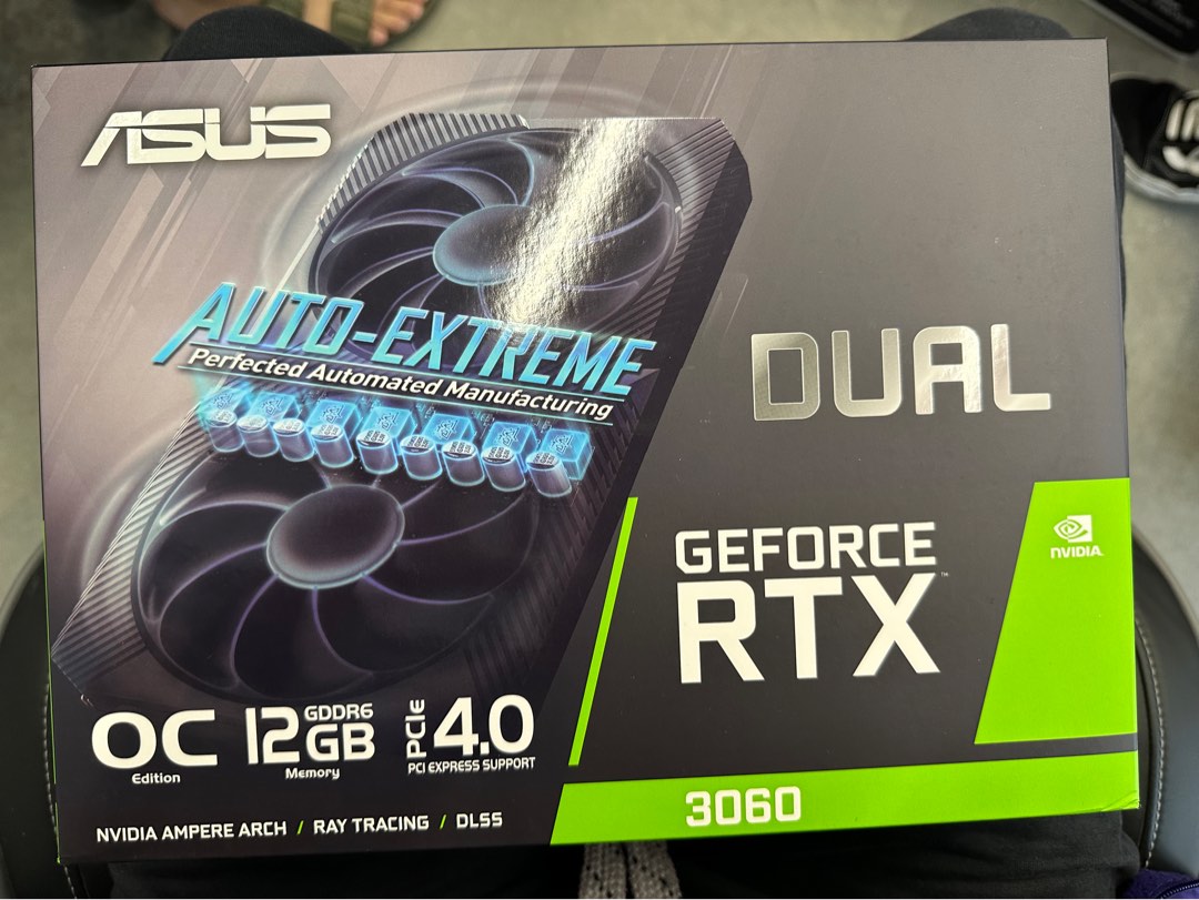 ASUS DUAL RTX 3060 O12G V2, Computers & Tech, Parts & Accessories ...