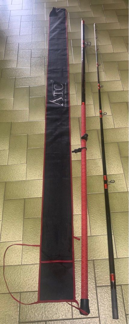 ATC PLATINUM SURF 13ft multiplier surf rod, Sports Equipment, Fishing ...
