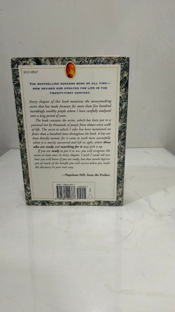 AUTHENTIC | Think and Grow Rich, Hobbies & Toys, Books & Magazines ...