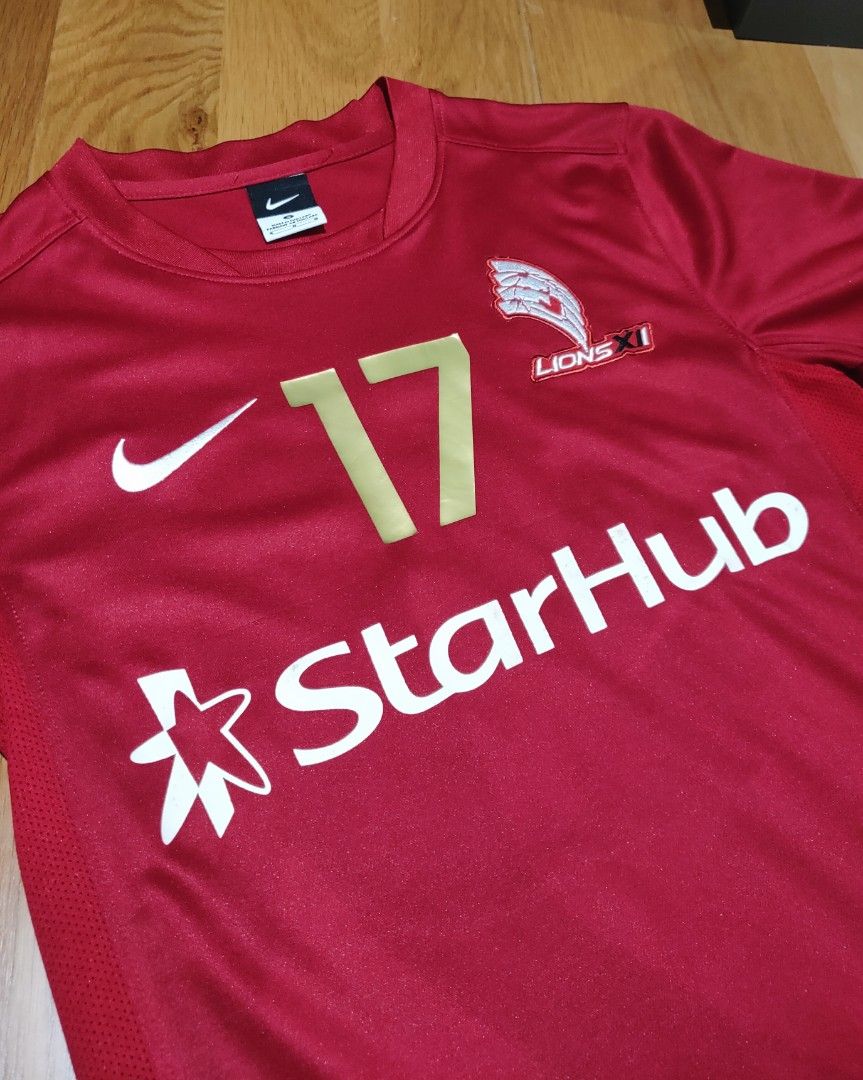[AUTHENTIC RARE] Singapore Lions XII Jersey Shahril Ishak ...