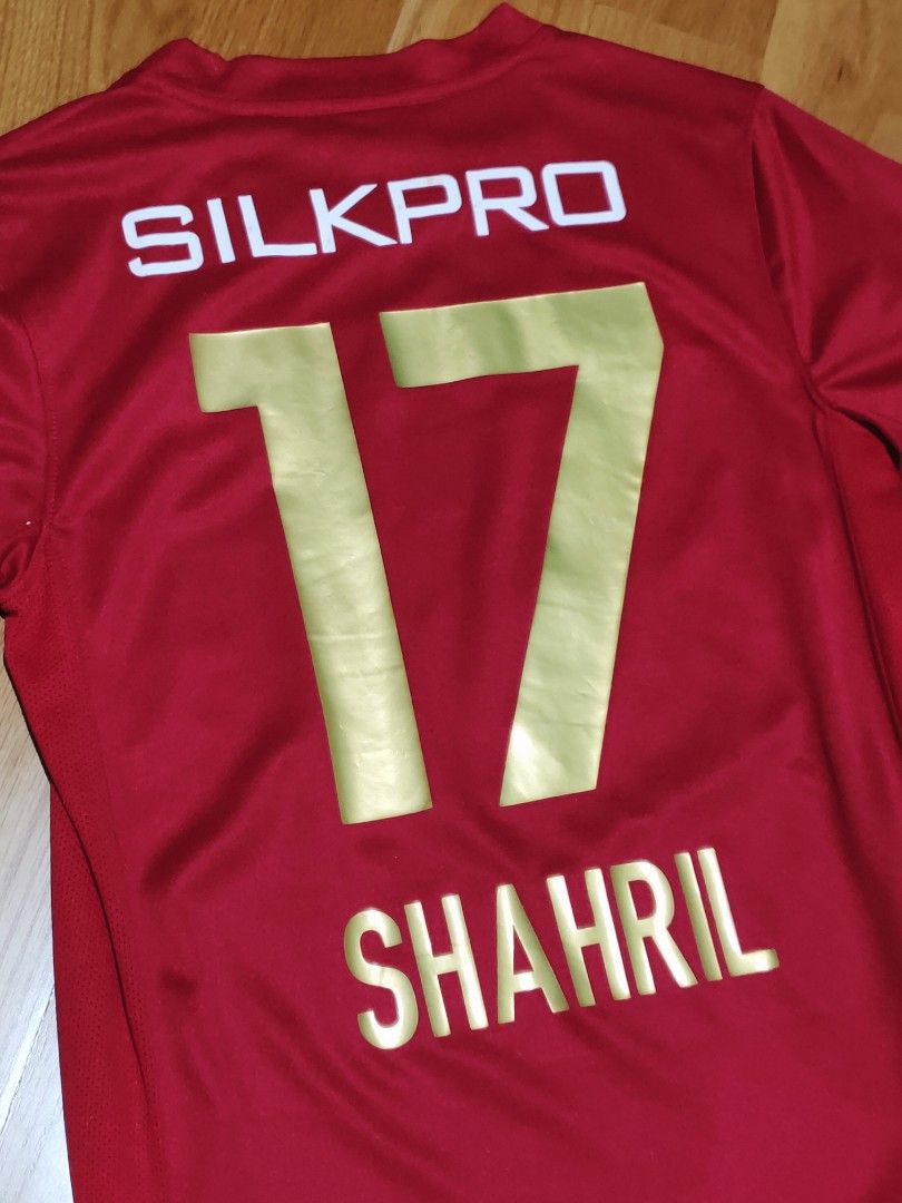 [AUTHENTIC RARE] Singapore Lions XII Jersey Shahril Ishak ...
