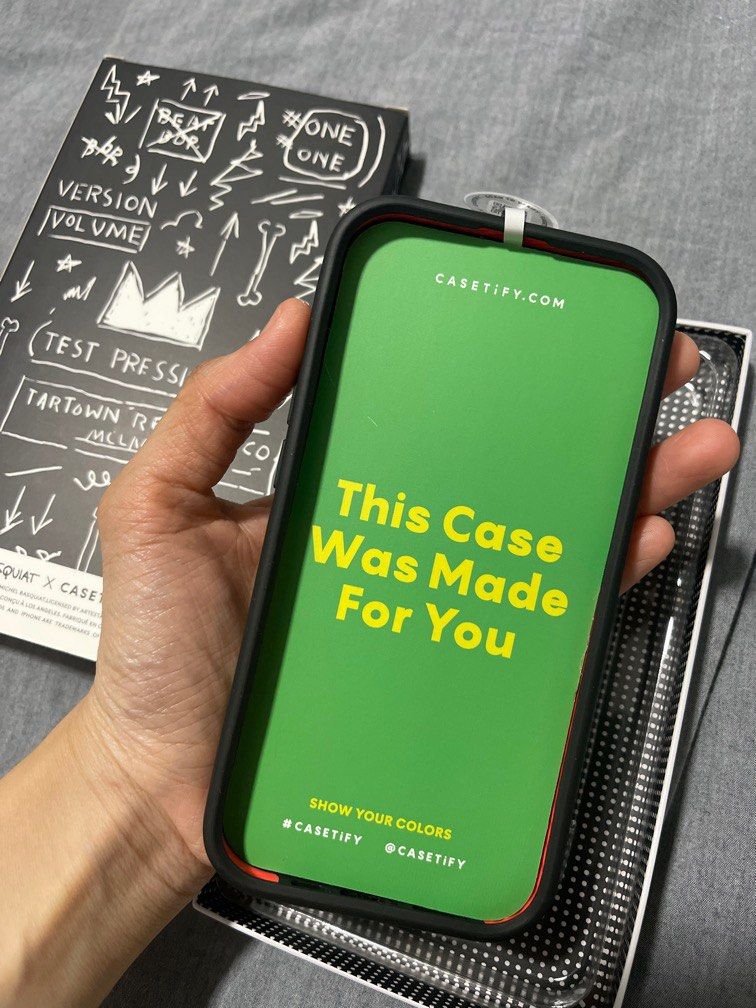 Basquiat x Casetify 14 Pro Casing Impact Case, Mobile Phones & Gadgets, Mobile & Gadget ...