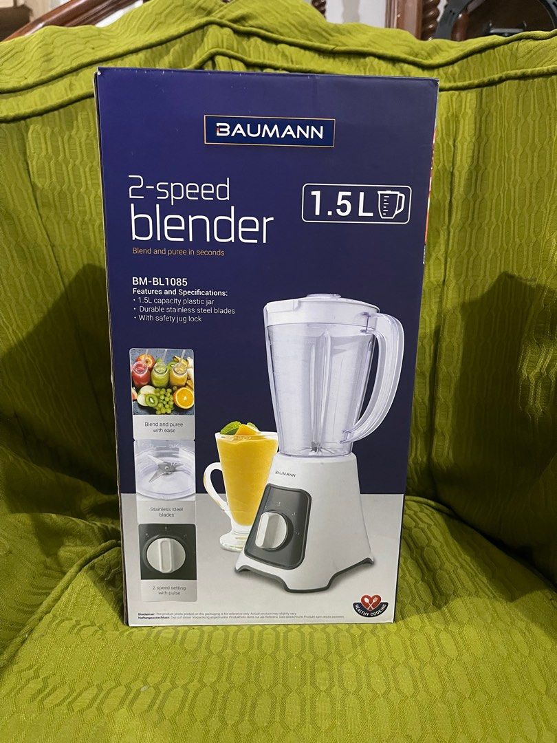 Baumann- 2-Speed Blender, TV & Home Appliances, Kitchen Appliances ...