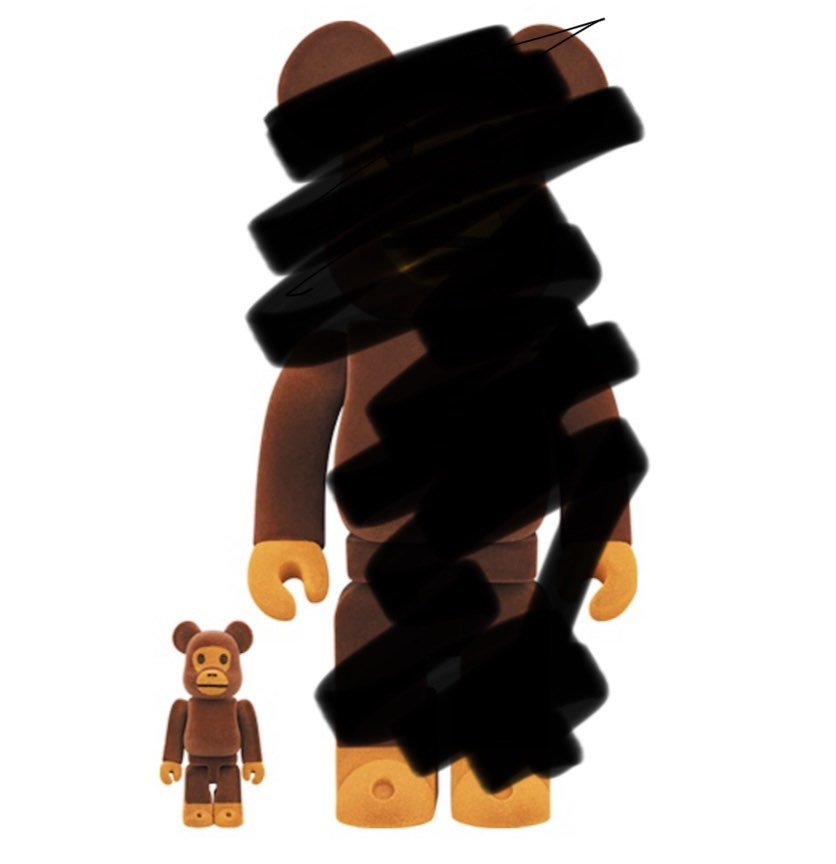 全新Bearbrick 100% BABY MILO Flocky Ver, 興趣及遊戲, 玩具 & 遊戲類 - Carousell