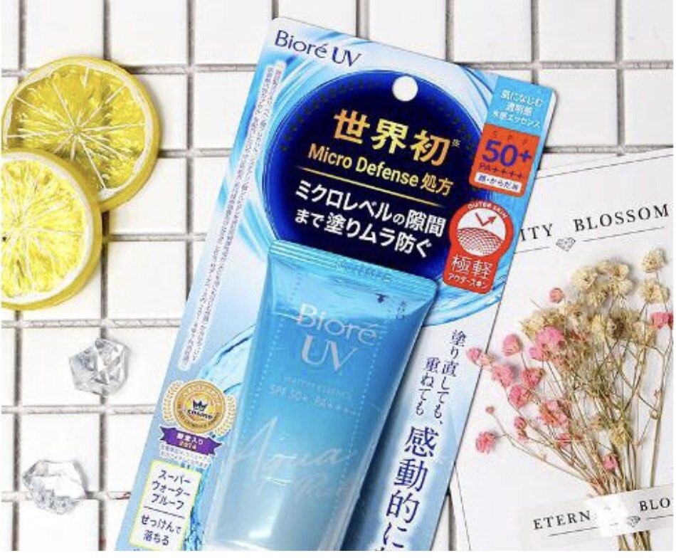 Biore Sunscreen UV Aqua Rich Watery Gel Sunscreen SPF50+ PA++++, Beauty & Personal Care, Face ...