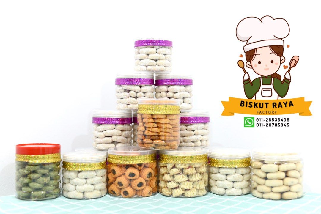 BISKUT MAKMUR (KACANG BADAM) / (KACANG TANAH), Food & Drinks, Homemade ...