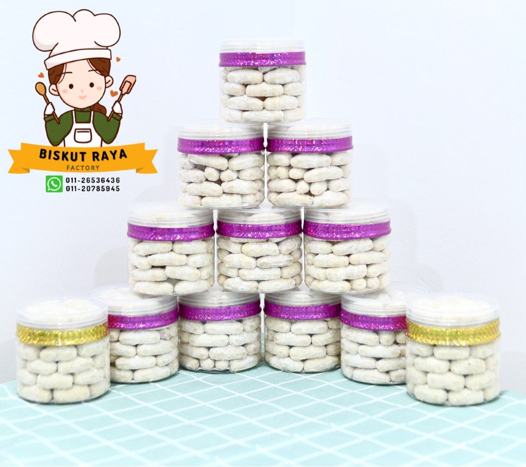 BISKUT MAKMUR (KACANG BADAM) / (KACANG TANAH), Food & Drinks, Homemade ...