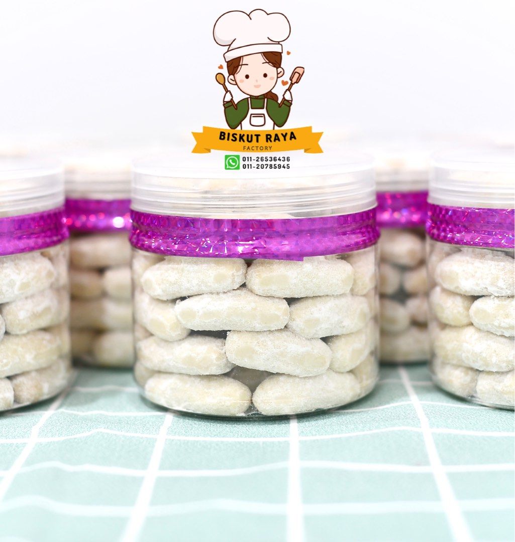 BISKUT MAKMUR (KACANG BADAM) / (KACANG TANAH), Food & Drinks, Homemade ...