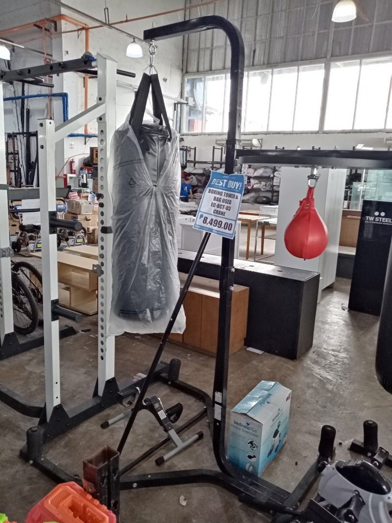 Boxing tower & bag on Carousell