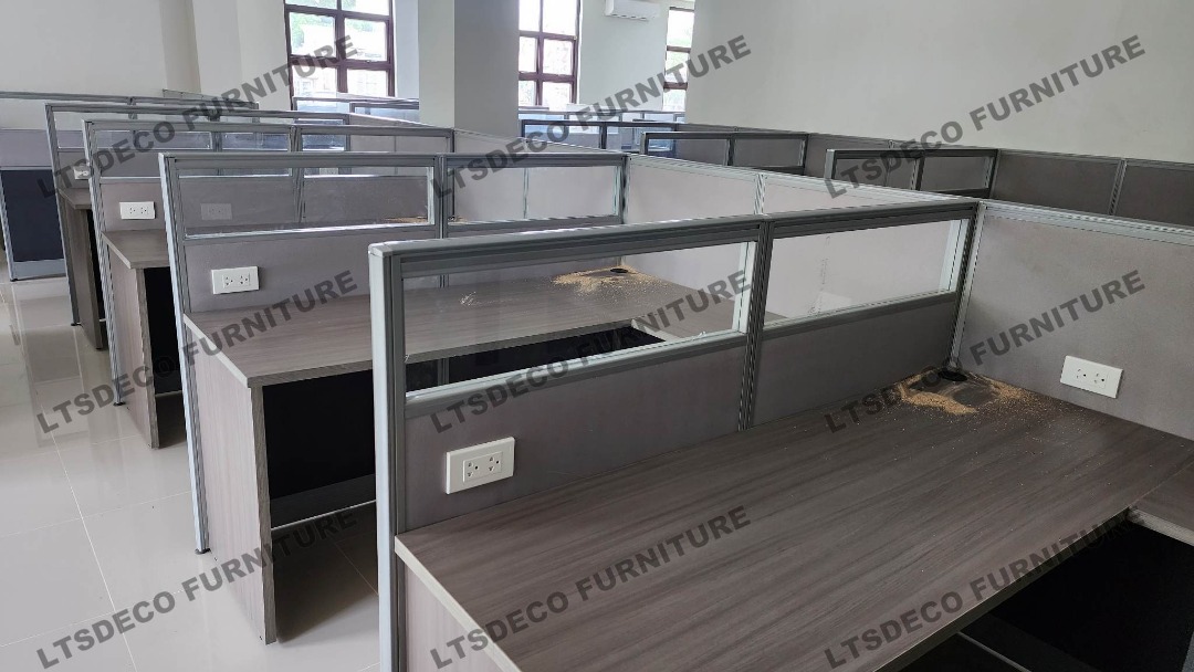 Bpo modular table Office partition Workstation type Office furniture ...
