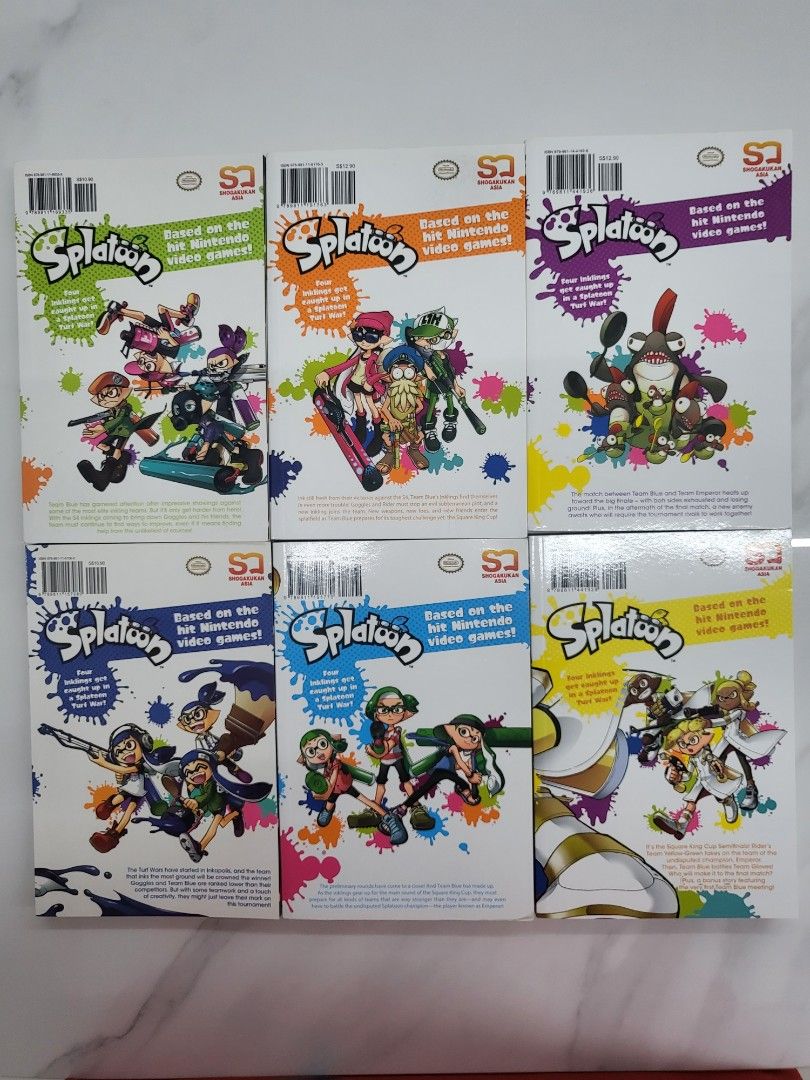 Brand new Splatoons!, Hobbies & Toys, Books & Magazines, Comics & Manga ...