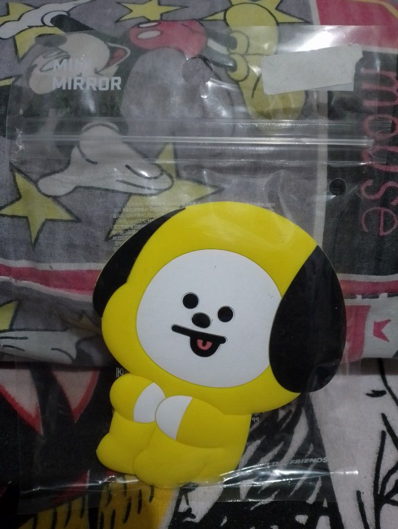 BT21 Chimmy Mirror, Hobbies & Toys, Memorabilia & Collectibles, K-Wave on Carousell