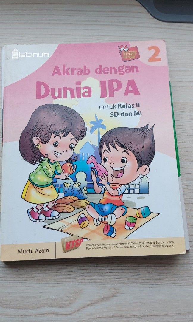 Buku pelajaran sains Akrab dengan dunia IPA kelas 2 SD, Buku & Alat Tulis, Buku Pelajaran di ...