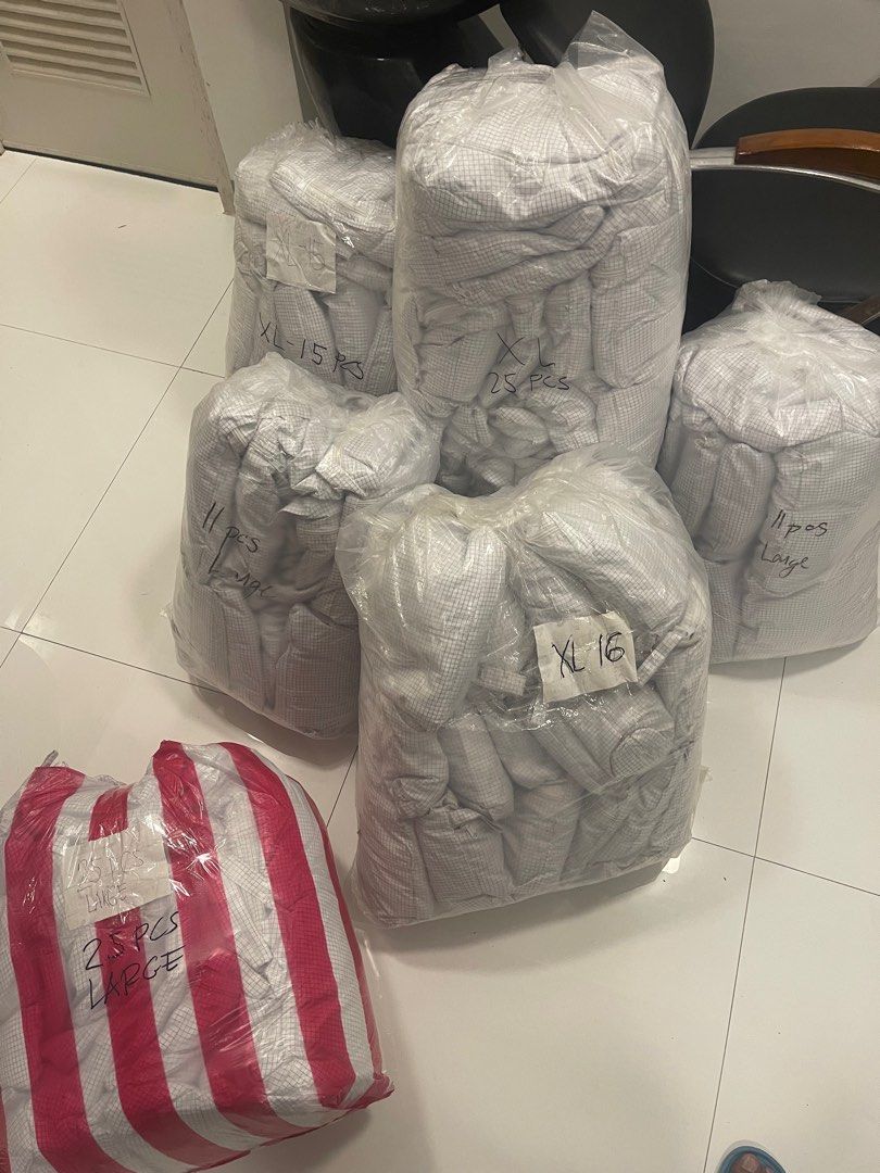 Bunny suit smock gown lab gown uniform etc on Carousell