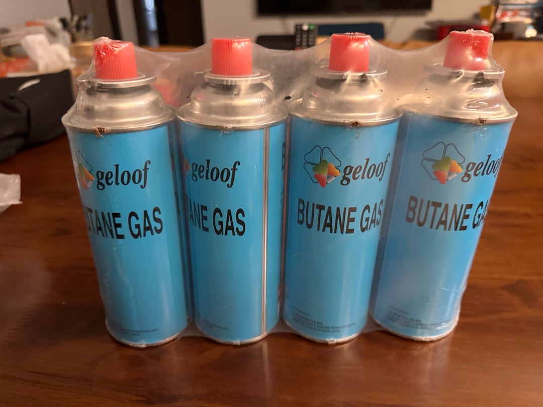 Butane Gas 4 cans, Everything Else on Carousell