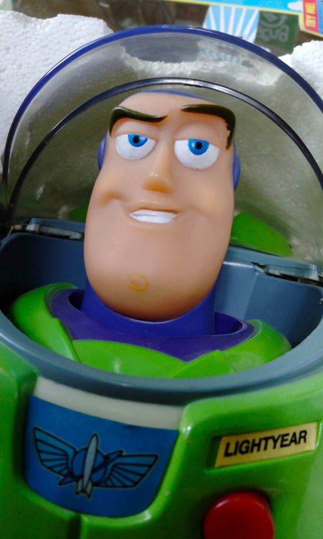 Buzz lightyear talking action figure, Hobbies & Toys, Memorabilia ...