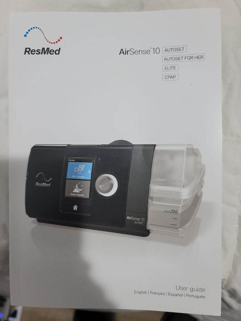 C PAP MACHINE (RESMED AIR SENSE 10), Health & Nutrition, Assistive ...