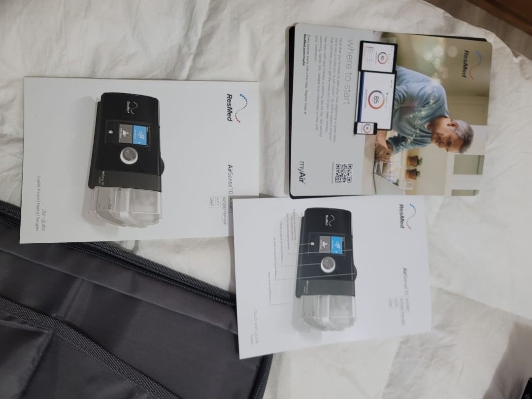 C PAP MACHINE (RESMED AIR SENSE 10), Health & Nutrition, Assistive ...