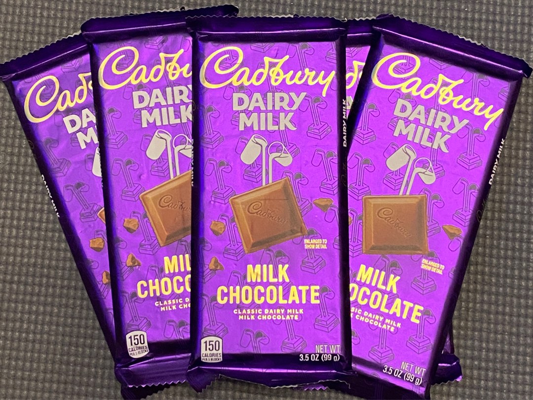 Cadbury Milk Chocolate, Food & Drinks, Other Food & Drinks on Carousell